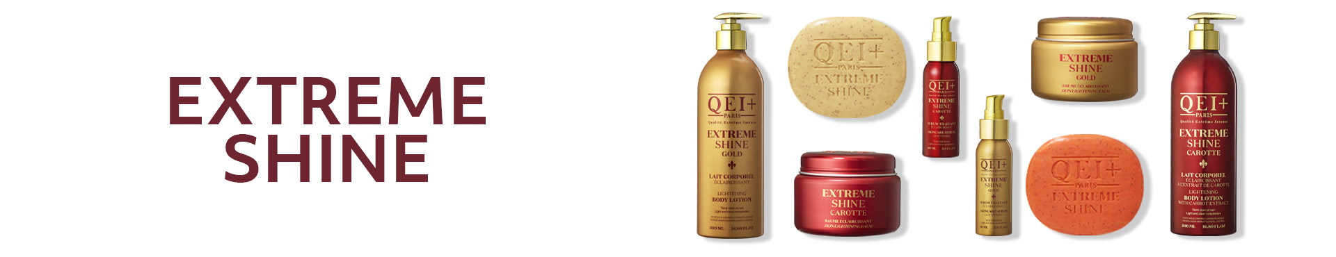 Lightening Body Lotion Extreme Shine Carrot | QEI+ PARIS